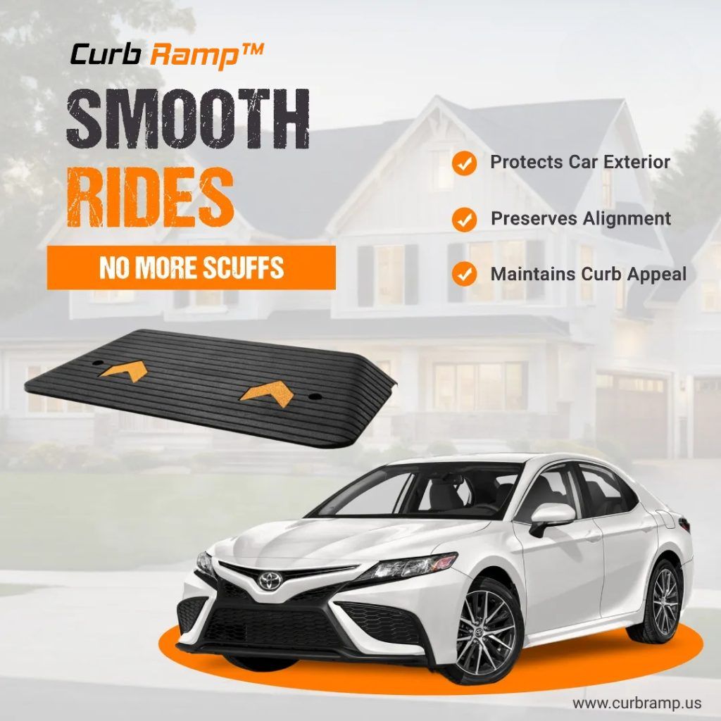 Premium Driveway Curb Ramps for Car Protection | Smooth Transitions ...