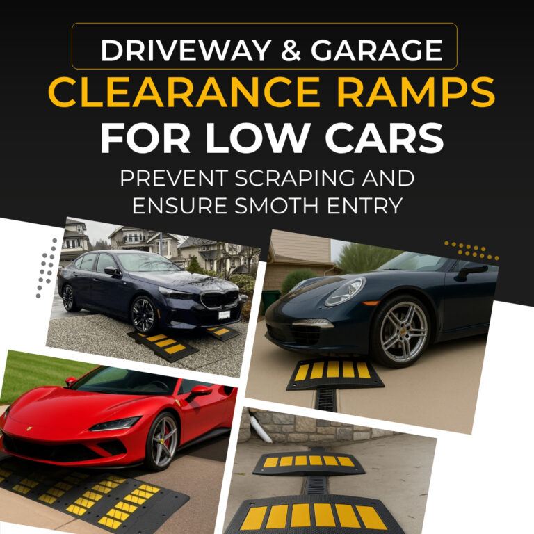 Low Car Clearance Ramps – Driveway Ridges, Steep Drop-Offs & Garage ...