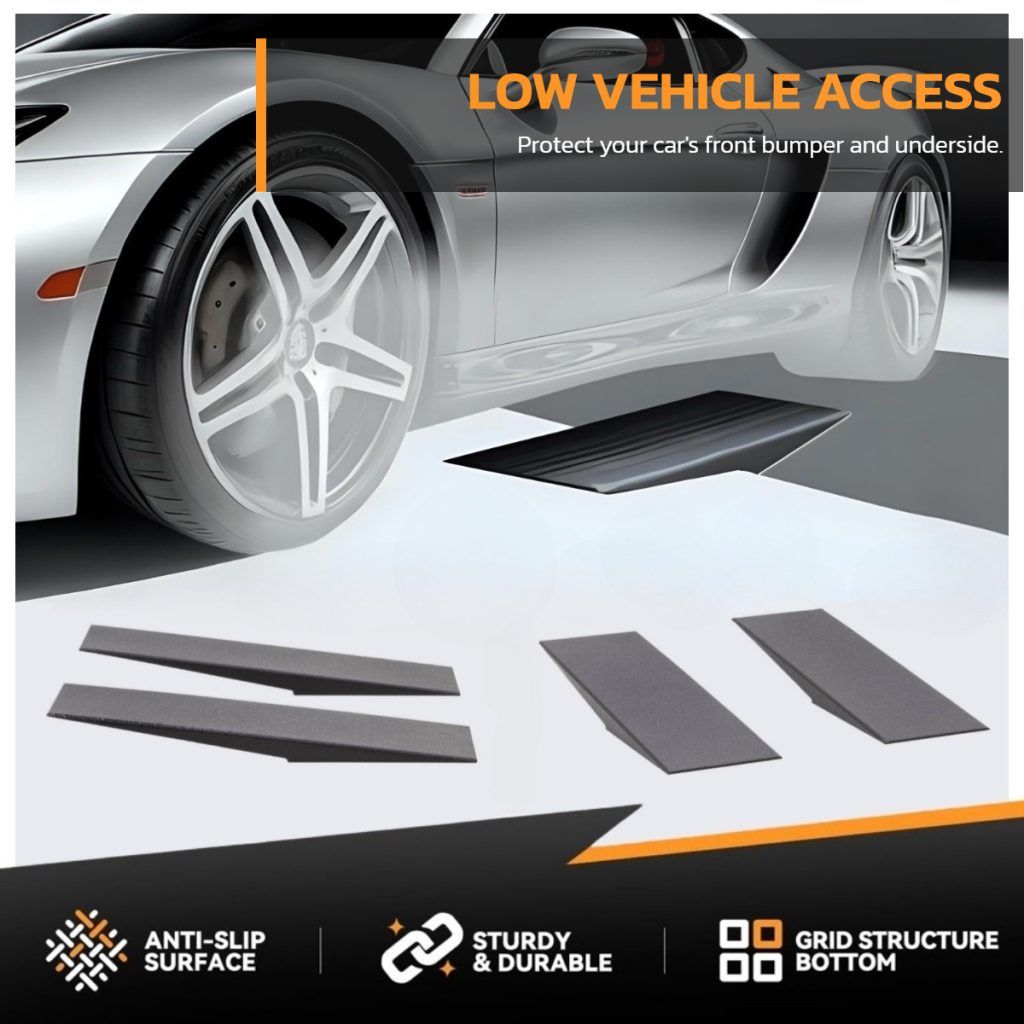Low Clearance Vehicle Ramps for Steep Driveways - Curb Ramp™ | Premium ...