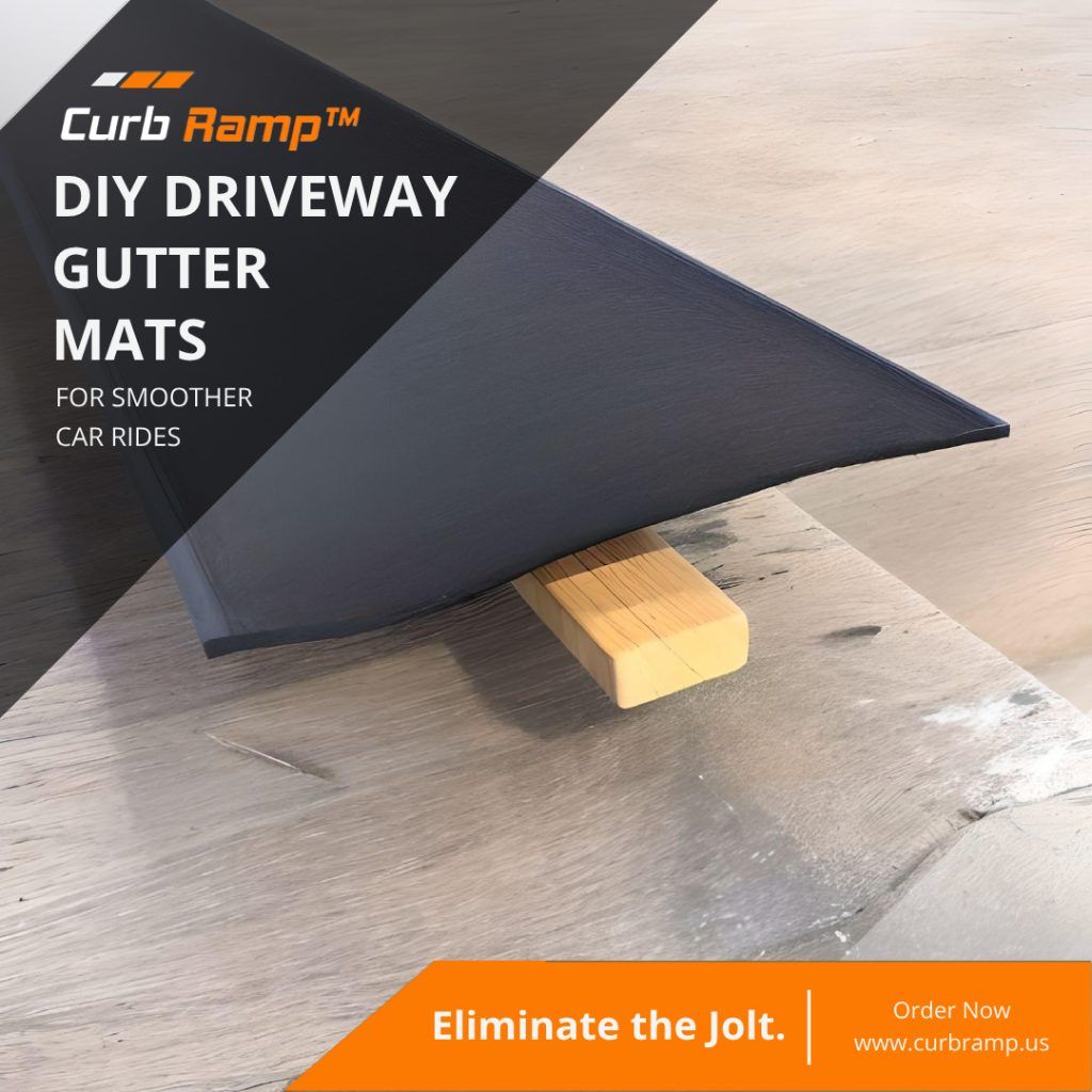 Economical DIY Driveway Curb Mats | Smooth Out Driveway to Street ...