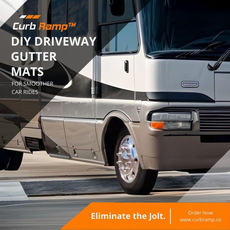 Economical DIY Driveway Curb Mats | Smooth Out Driveway to Street ...