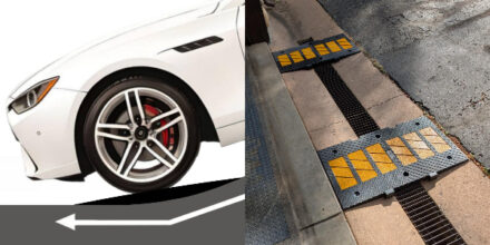 Driveway Ease & Elevate Drive Rubber Curb Ramps: Seamless Curb Access ...